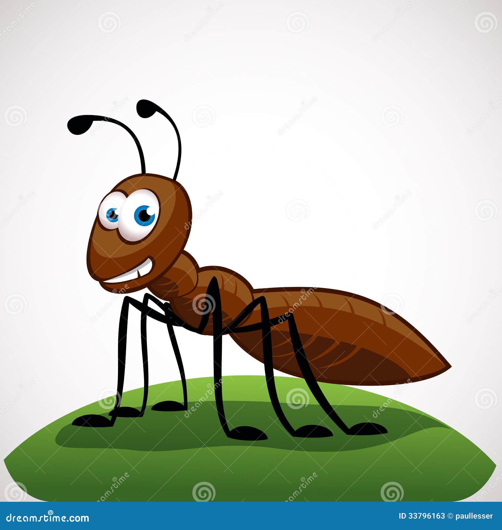 Ant Cartoon Character Stock Photos - Image: 33796163