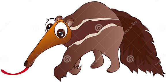 Ant-eater stock vector. Illustration of animal, eater - 15945977