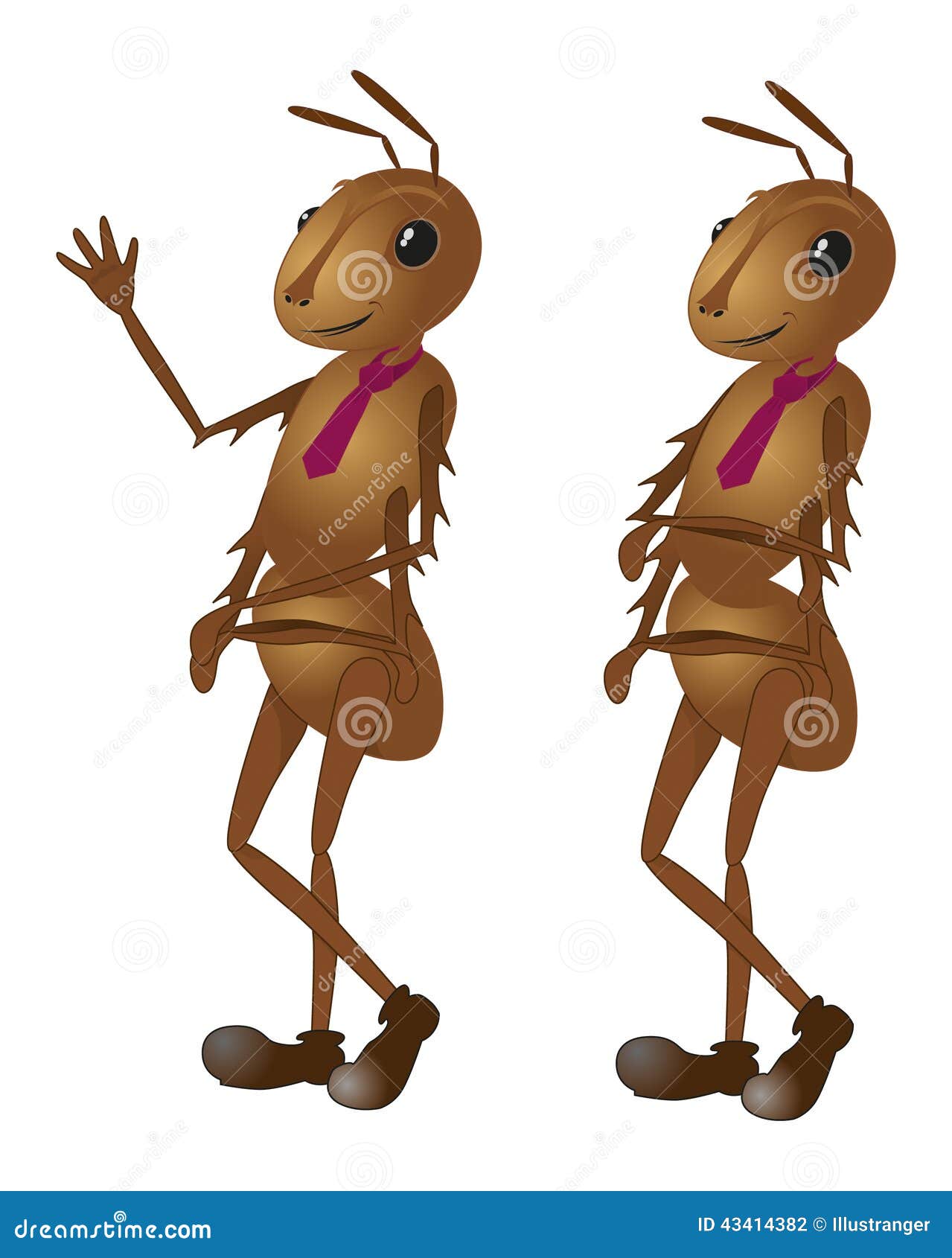 Ant stock illustration. Illustration of male, invasive - 43414382