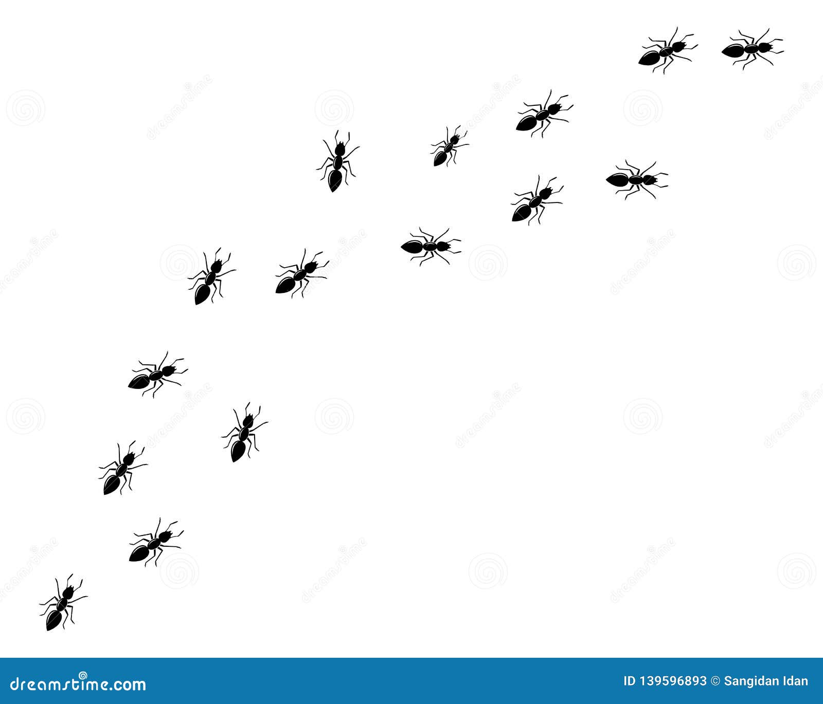 Ant Logo Icon Vector Illustration Design Stock Vector - Illustration of ...