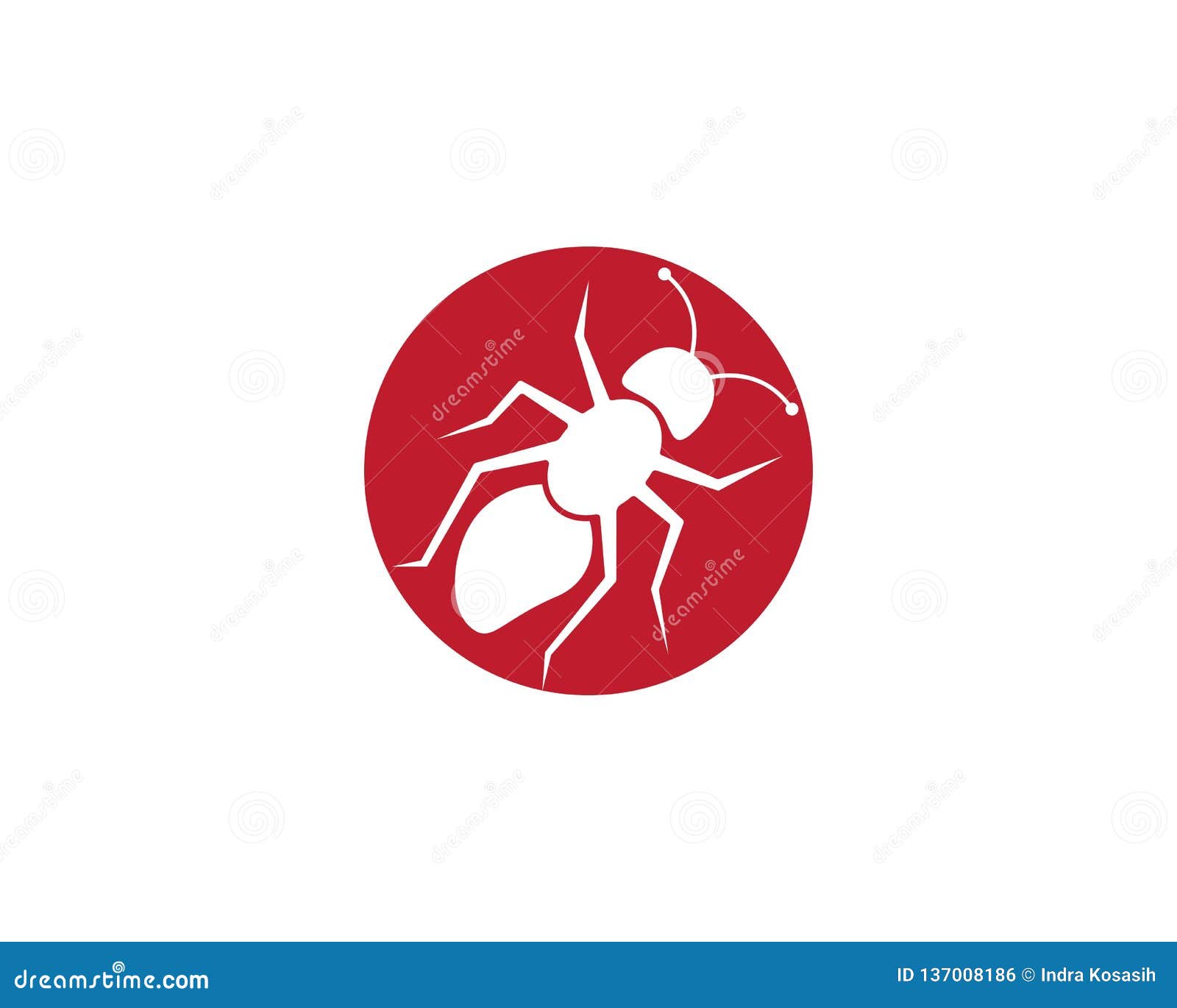 Ant Logo template stock vector. Illustration of pest - 137008186