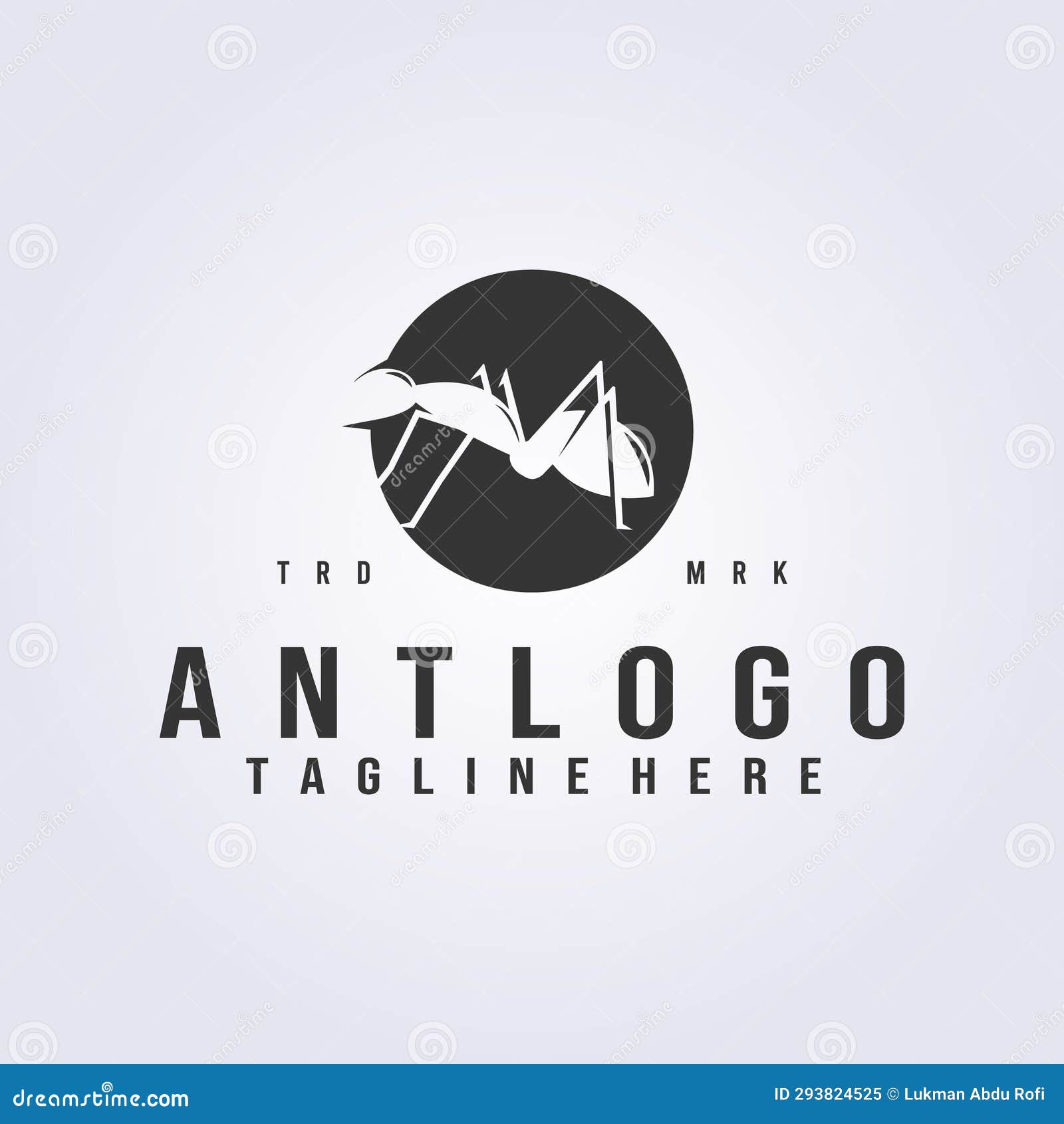 Ant Logo, Wild Animal Symbol Pins Icon Vector Illustration Design Stock ...