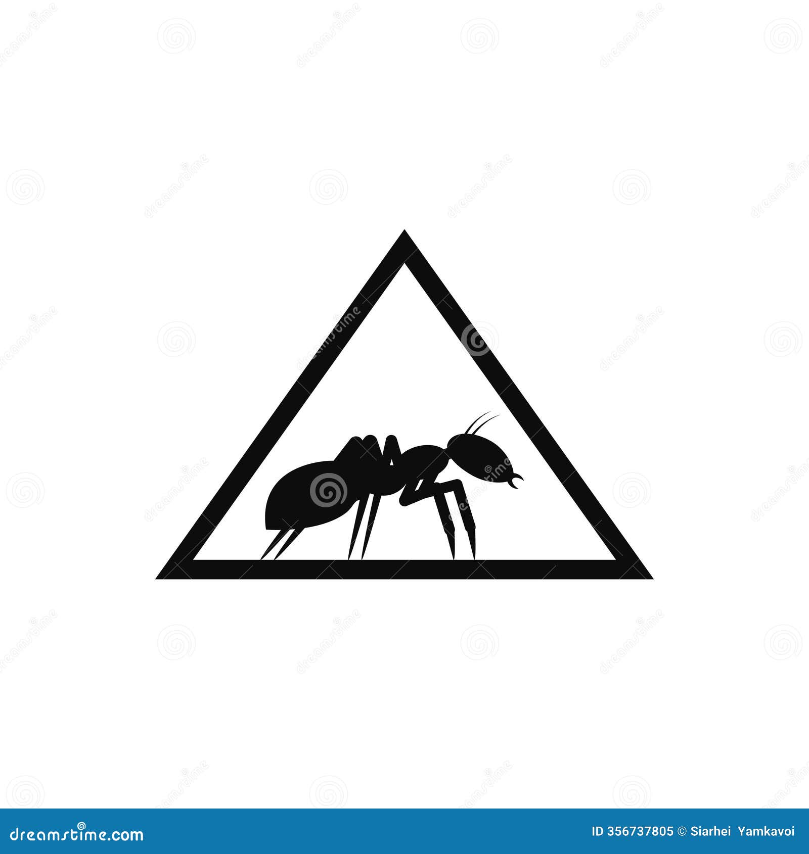 Empty Anthill In Section Under Ground. Termite Nests With Labyrinths ...