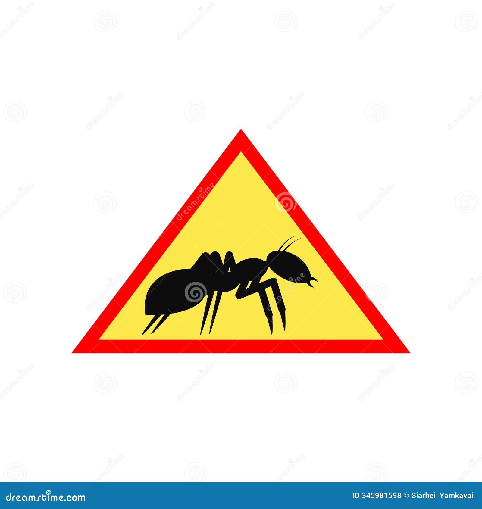 Set Triangular Warning Signs Hazard Symbols Vector Illustration ... Set Triangular Warning Signs Hazard Symbols Vector Illustration ...