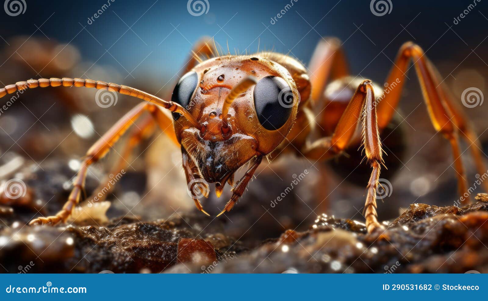 Ant Under the Microscope: a Detailed Study of a Brown and Black Ant ...