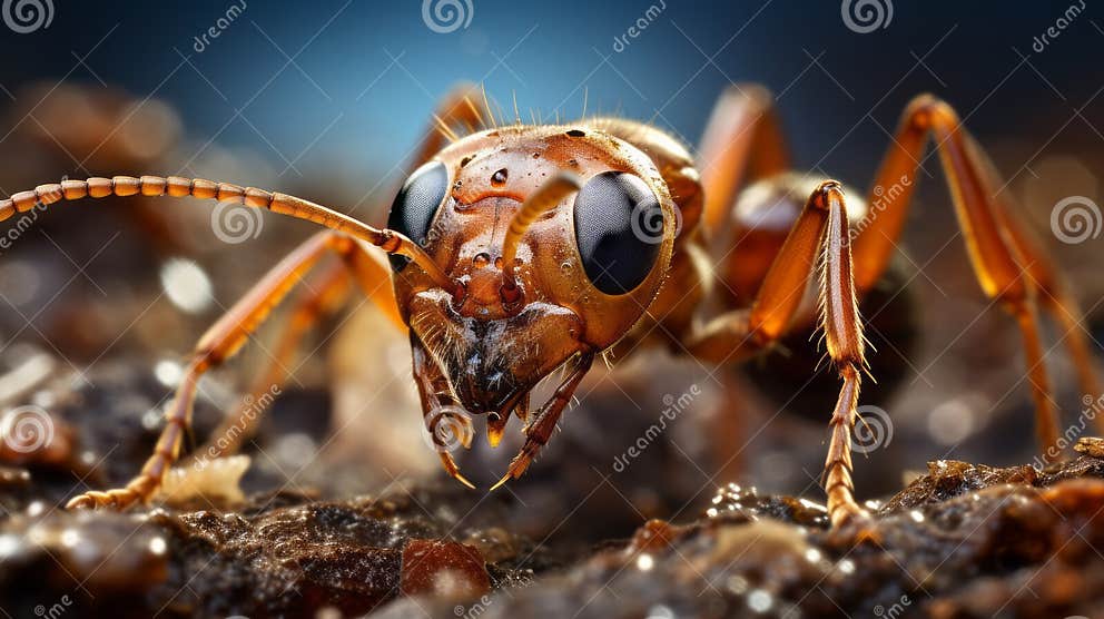 Ant Under the Microscope: a Detailed Study of a Brown and Black Ant ...