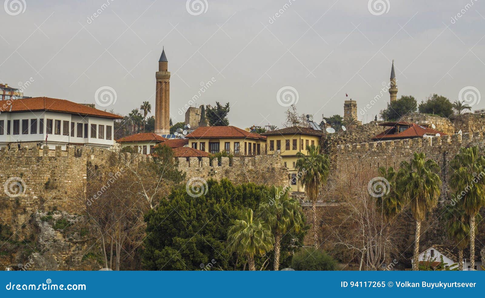 Antalya Old Town, Antalya Old City Stock Image - Image of marina ...