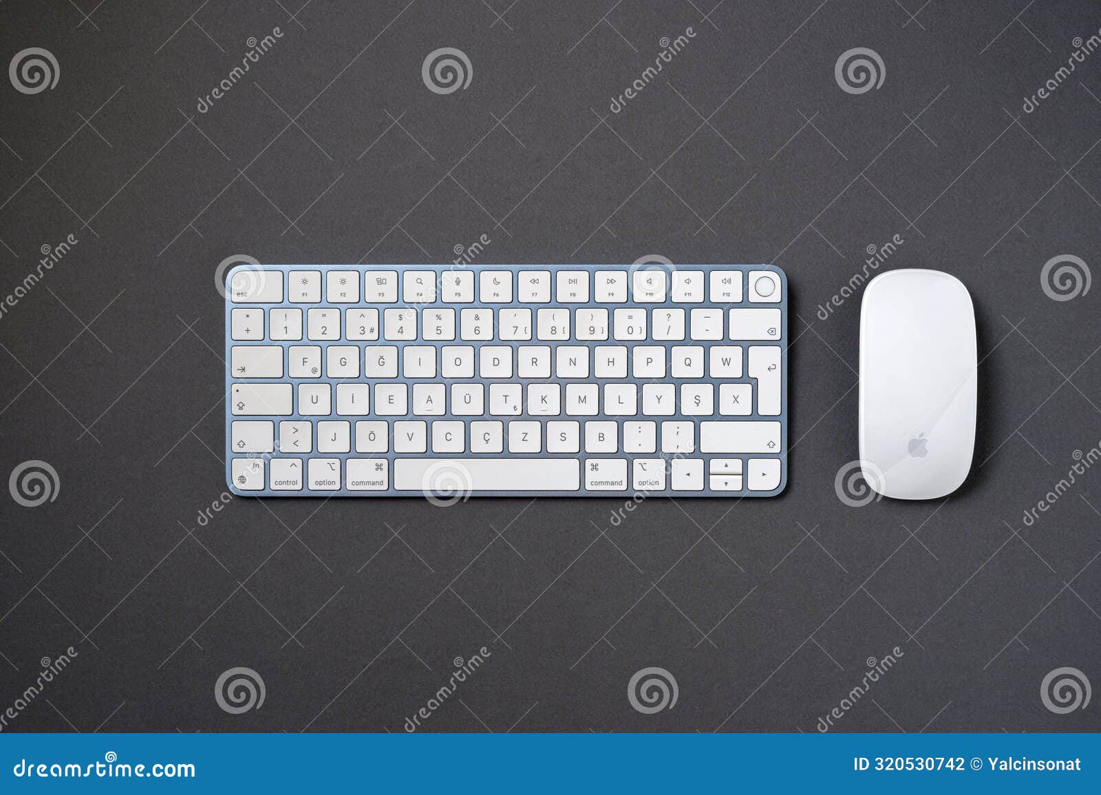 Antalya, Turkey - April 23, 2024: Apple Magic Keyboard and Magic Mouse ...