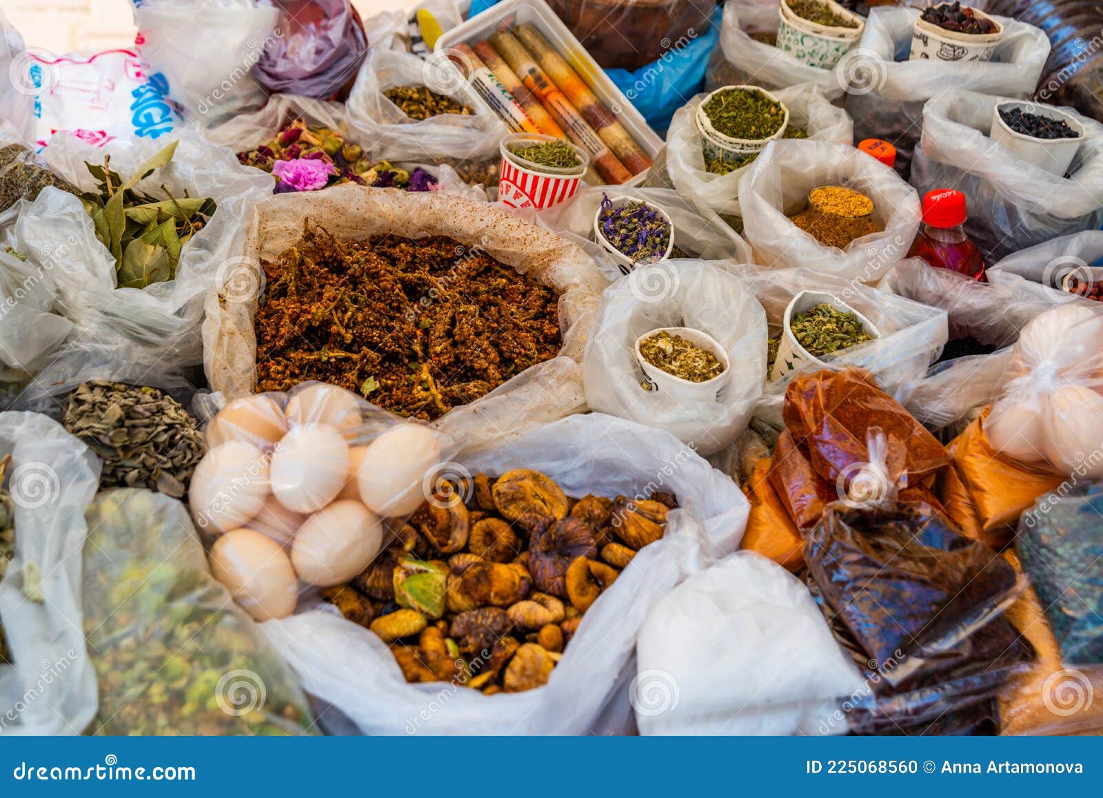 ANTALYA, TURKEY: Grocery Traditional Turkish Bazaar in Antalya ...
