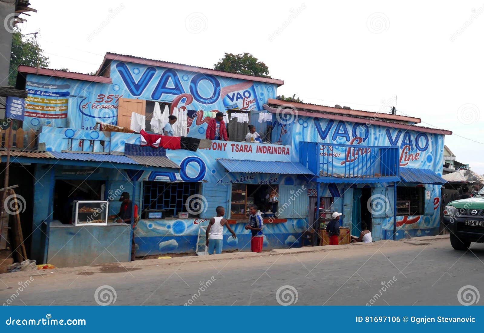 ANTANANARIVO, MADAGASCAR. NOVEMBER 25TH 2016: People Activity an ...