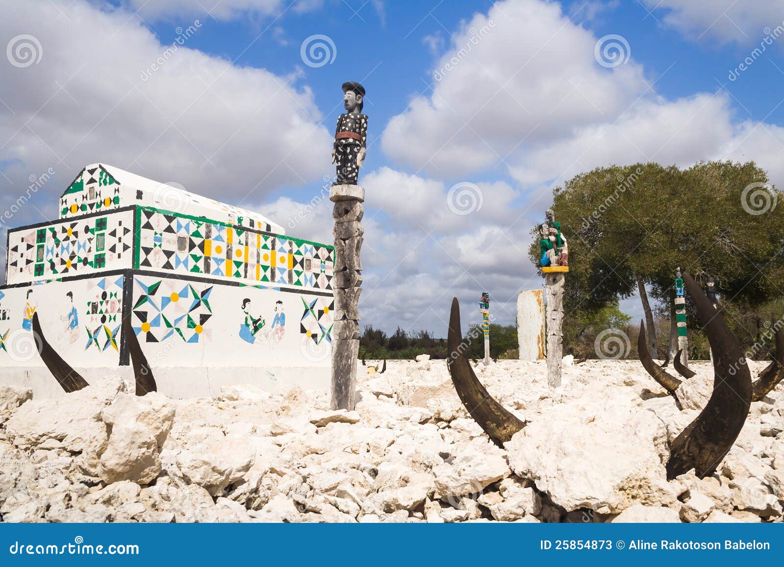 Antandroy traditional tomb stock image. Image of historic - 25854873