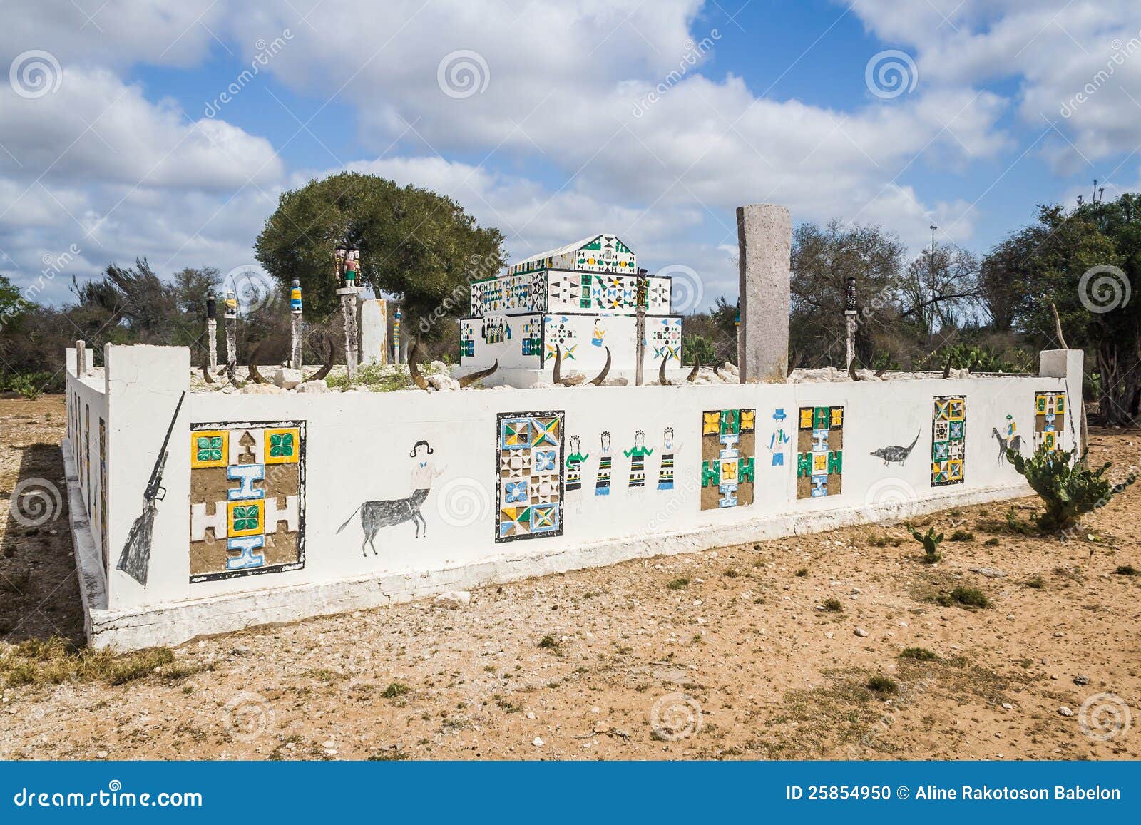 Traditional Tomb In Madagascar Royalty-Free Stock Photography ...