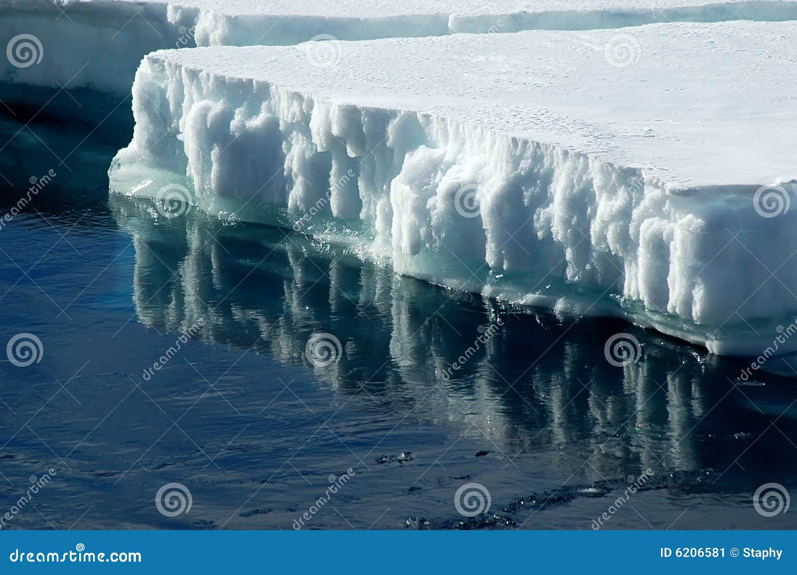 Antarctic ice floe stock image. Image of pole, meditation - 6206581