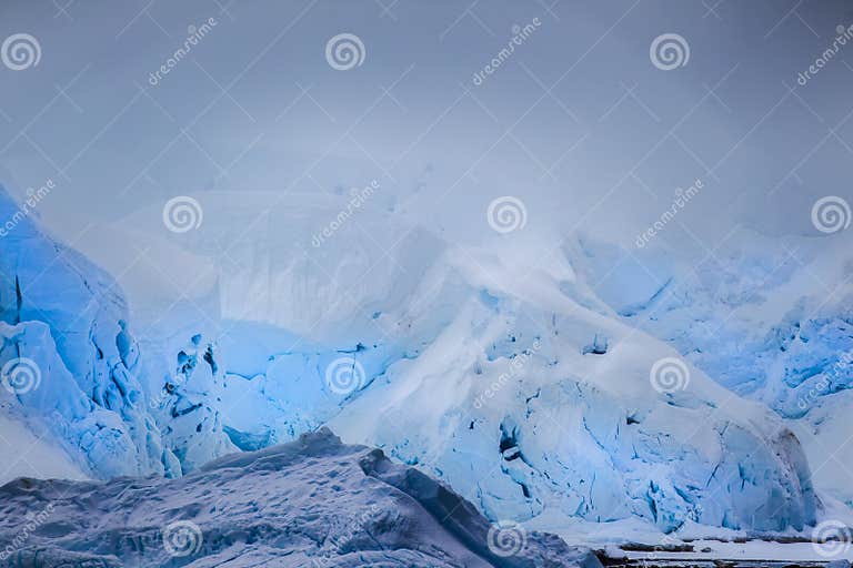 Layers of blue iceberg stock image. Image of climate - 29702979