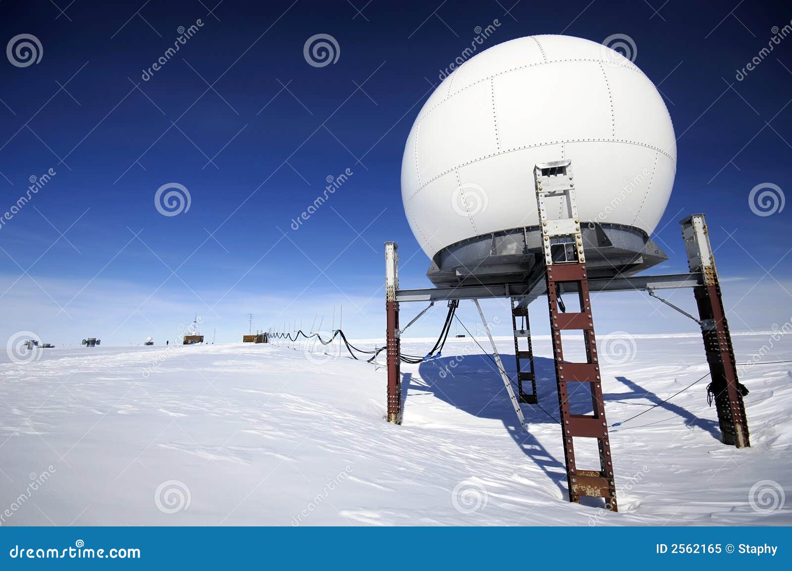 Antarctic station stock image. Image of glacier, glacial - 2562165