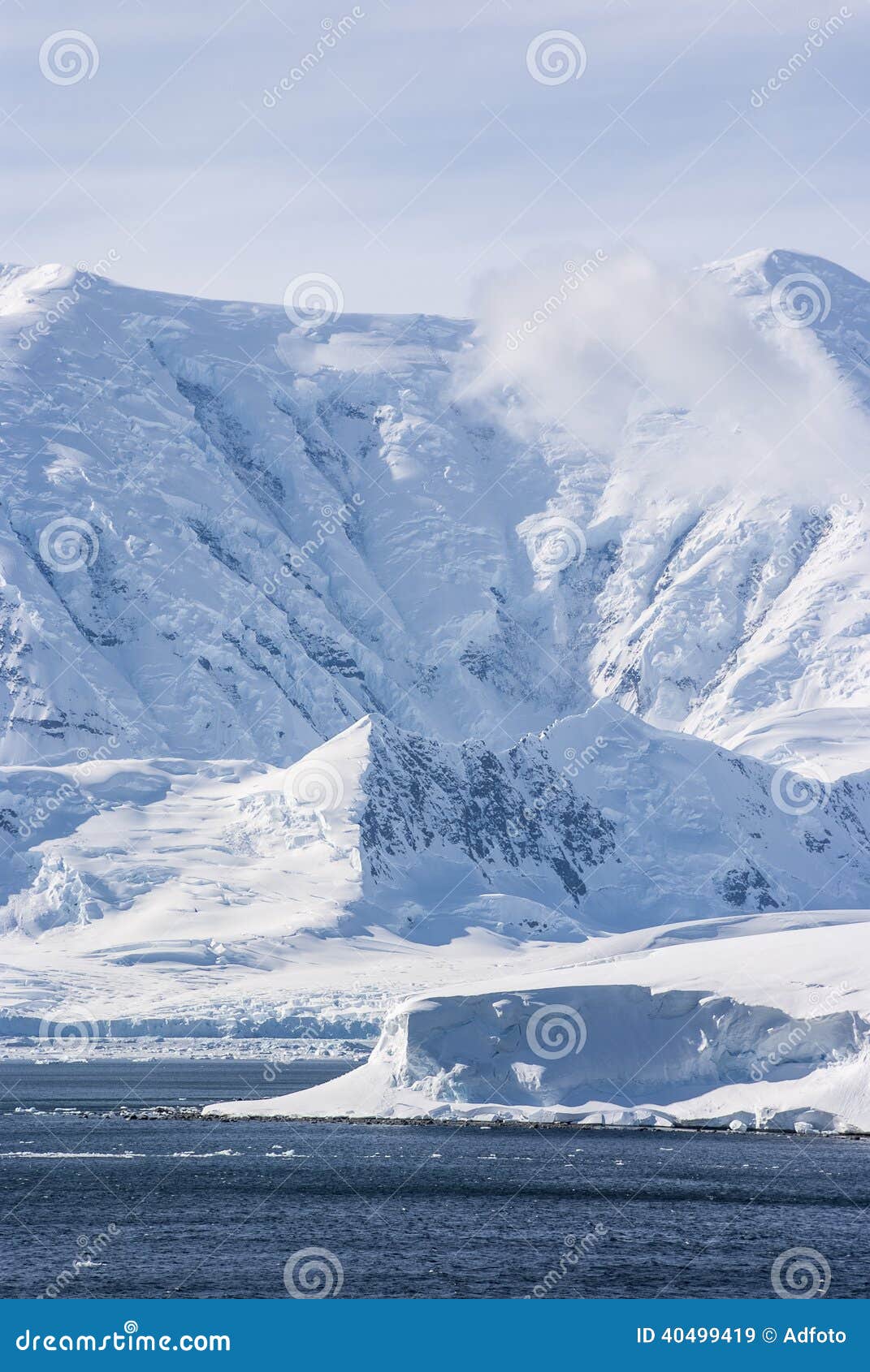 Antarctica - Frozen Landscape Stock Image - Image of landscape, climate ...