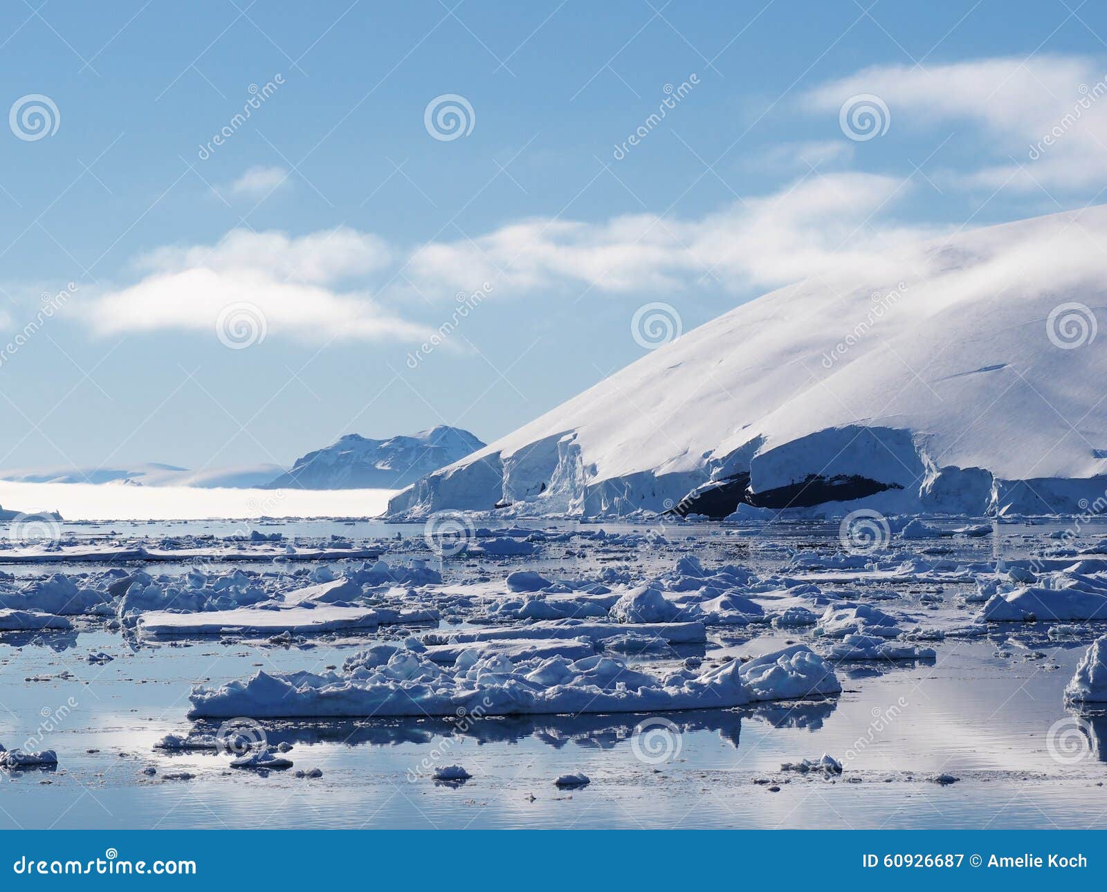 Antarctica Iceberg Landscape Stock Image - Image of blue, floe: 60926687