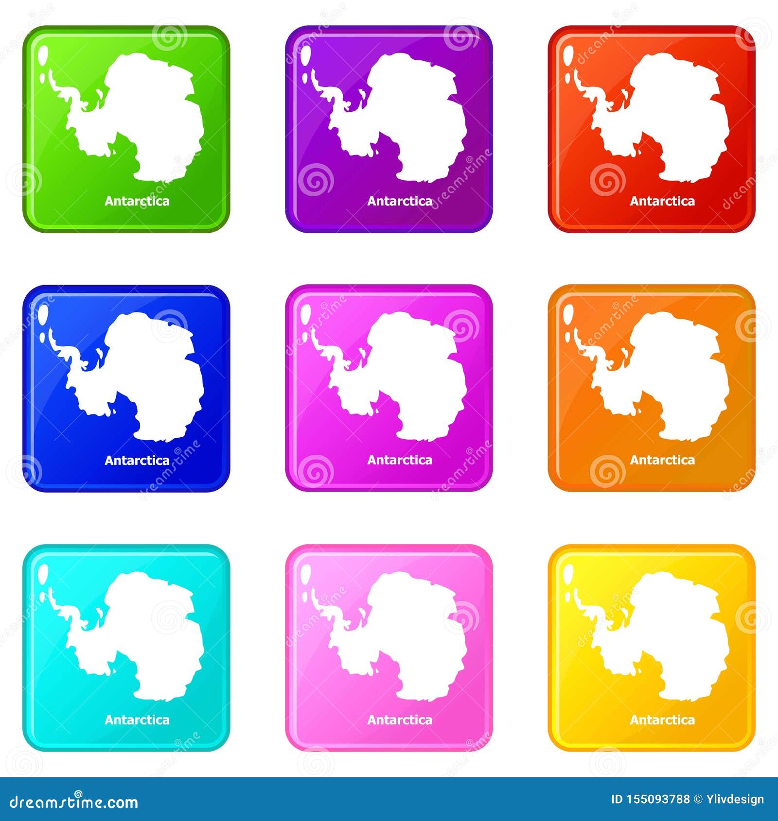 Antarctica Map Icons Set 9 Color Collection Stock Vector - Illustration ... Antarctica Map Icons Set 9 Color Collection Stock Vector - Illustration ...