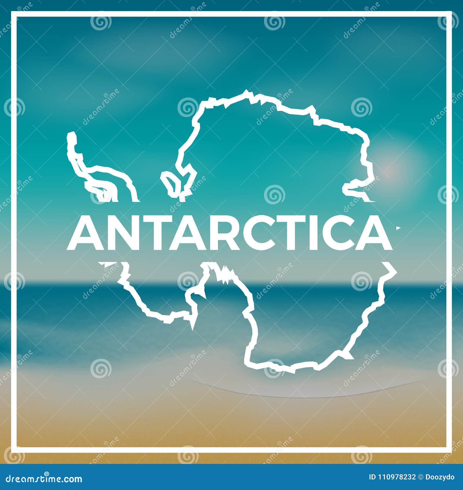 Antarctica Backdrop Cartoon Background. Cute Oil Pastel Drawing Crayon ...