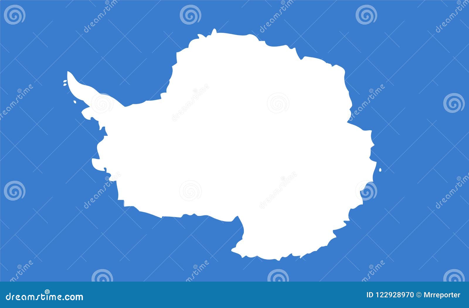 Antarctica stock vector. Illustration of background - 122928970
