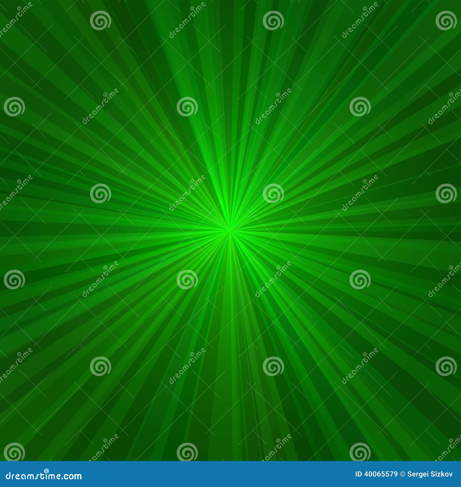 Antecedentes Abstractos De Los Rayos Verdes Claros. Vector Ilustración ...