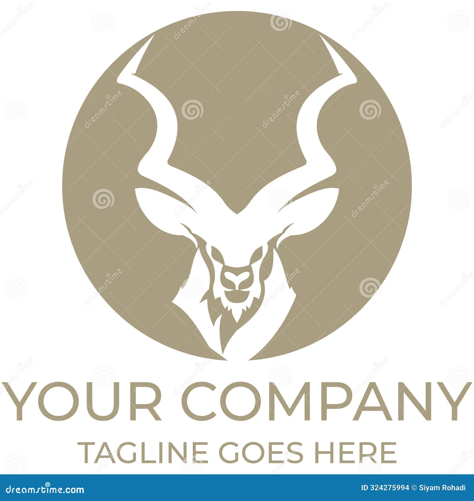 Antelope Logo Vector Illustrations Design Icon Logo Stock Illustration ...