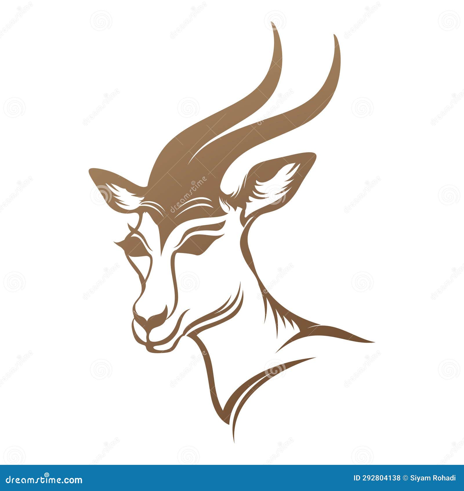 Antelope Logo Vector Illustrations Design Icon Logo | CartoonDealer.com ...