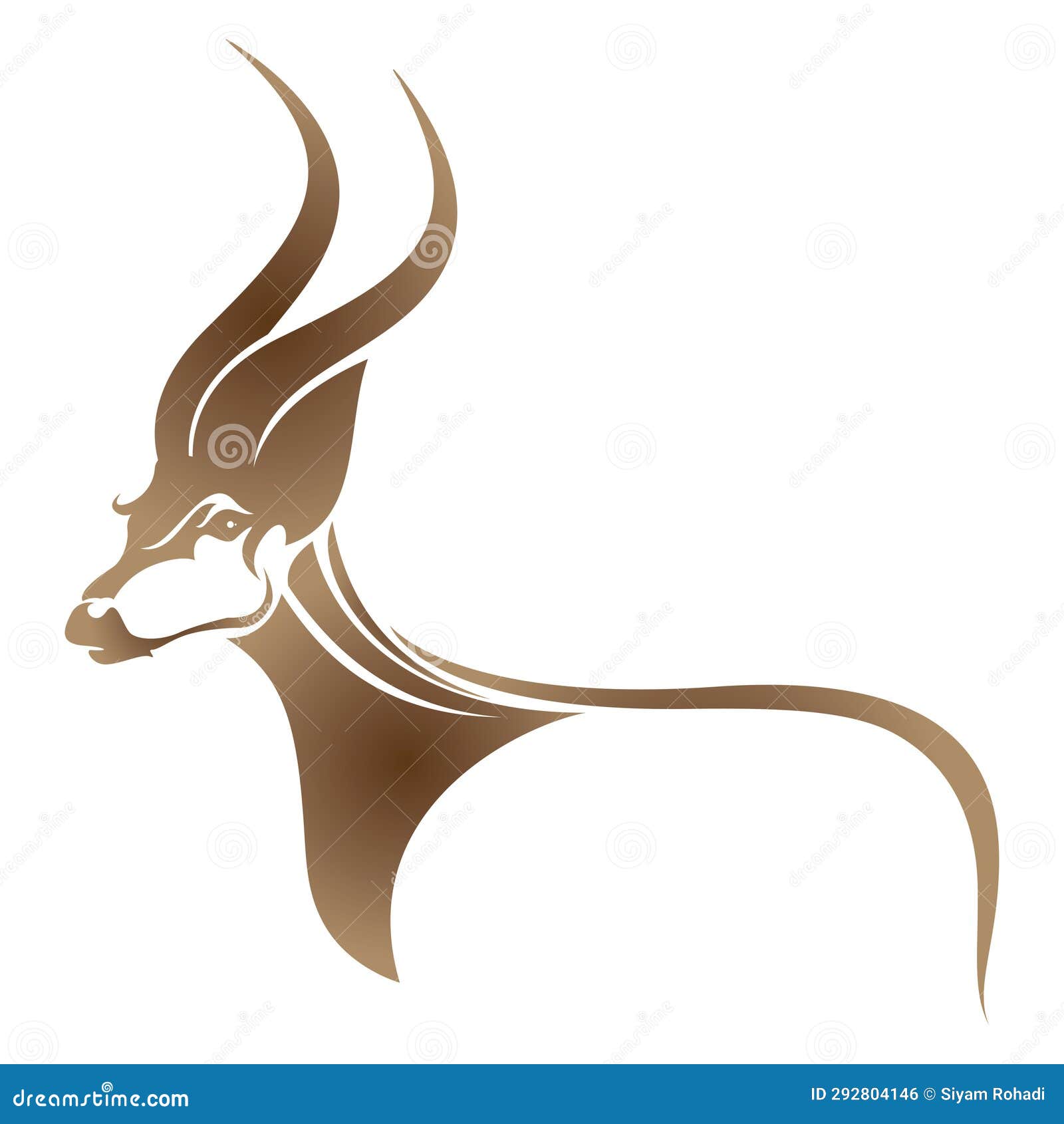 Antelope Run Logo Vector | CartoonDealer.com #143836334