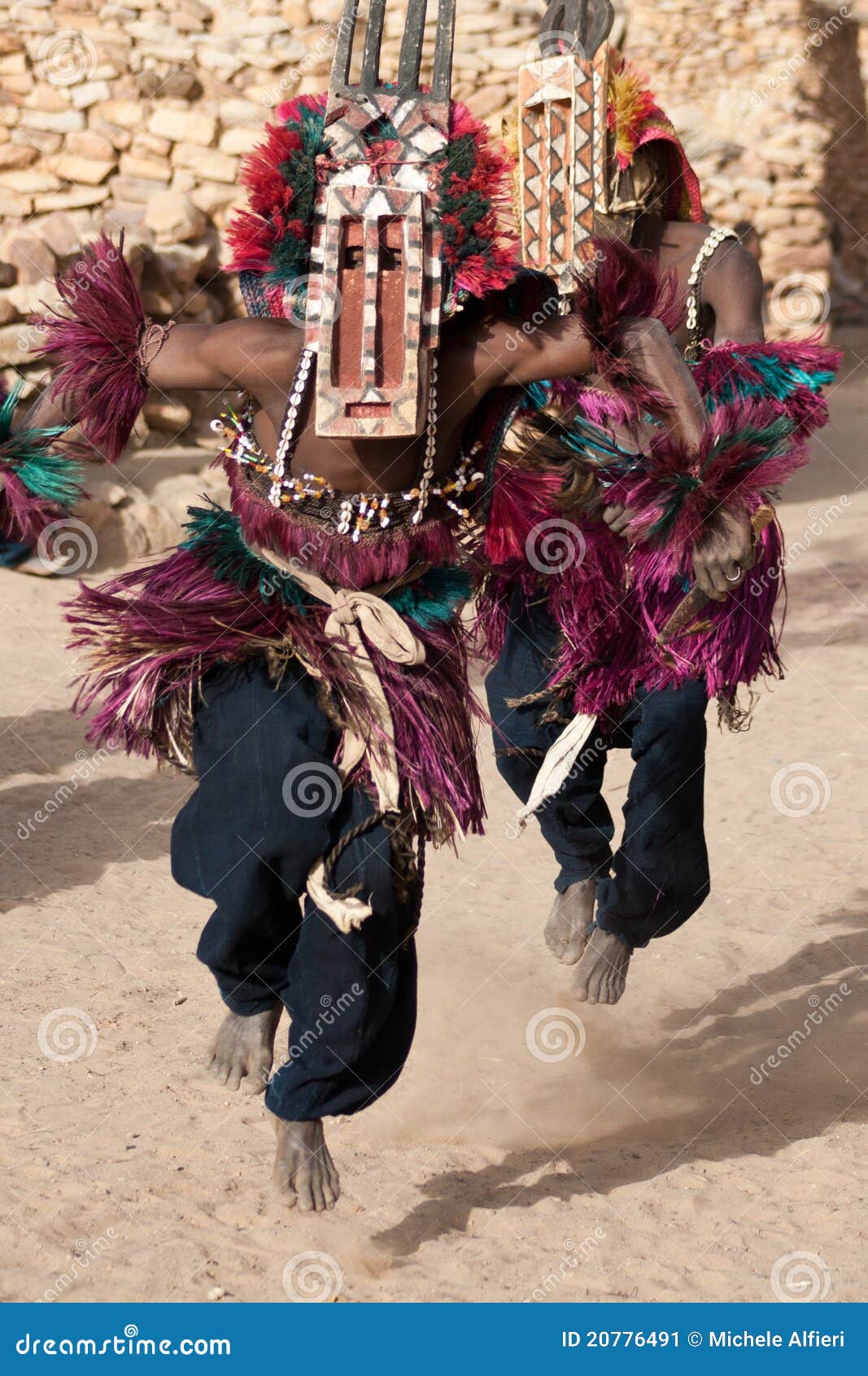 Antelope Mask and the Dogon Dance, Mali. Editorial Photo - Image of ...