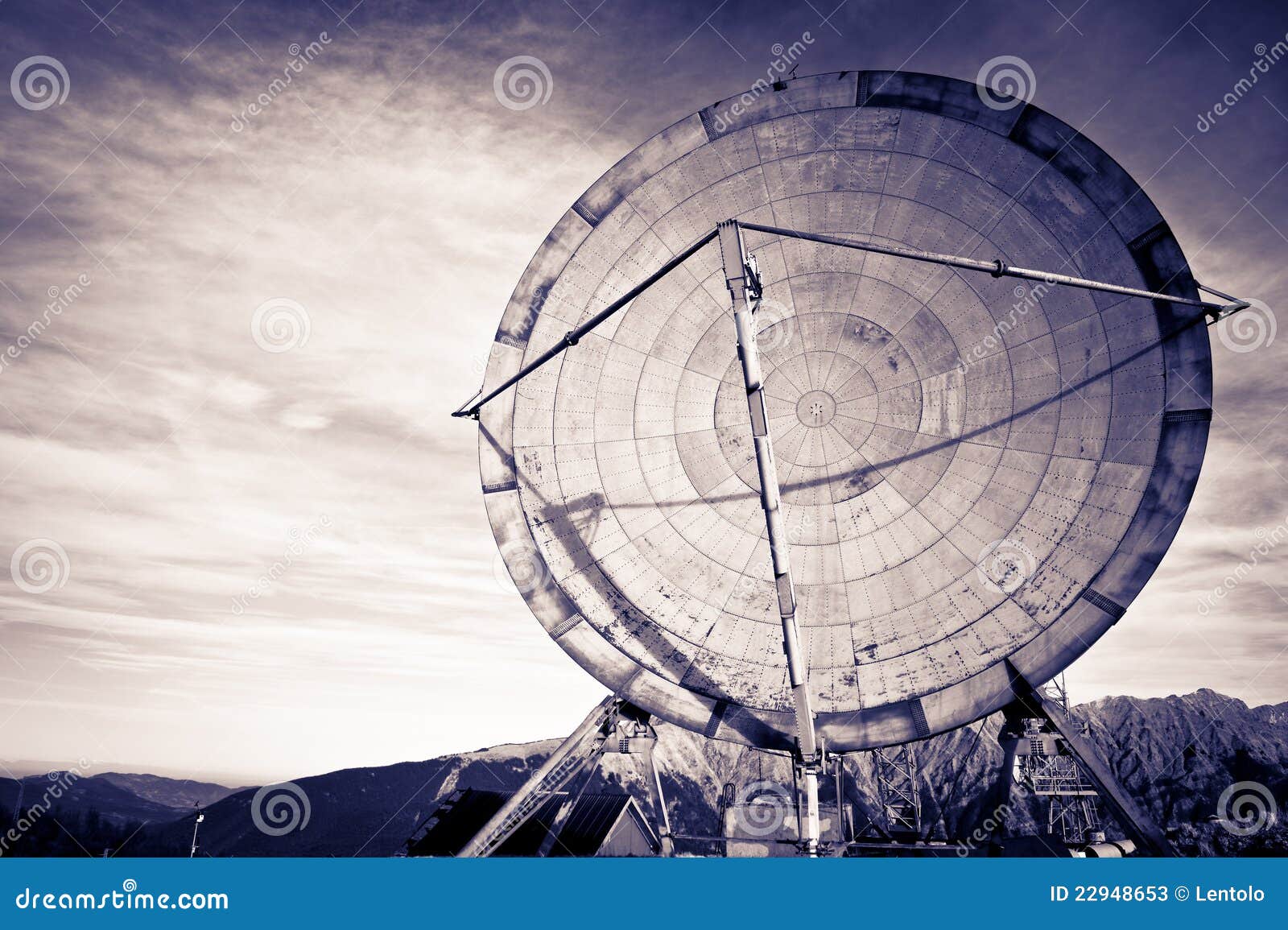 Antenna communication stock image. Image of listen, disc - 22948653