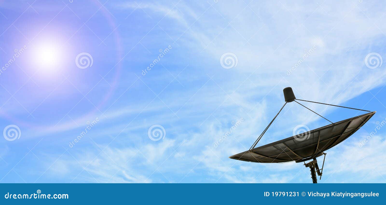 Antenna Communication Satellite Dish Stock Image - Image of ...
