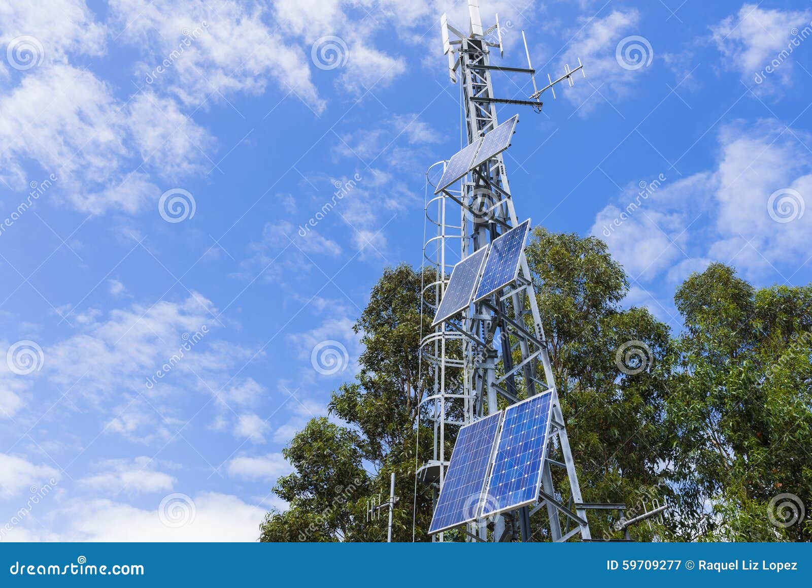 Antenna. stock image. Image of antenna, solar, stewardship - 59709277