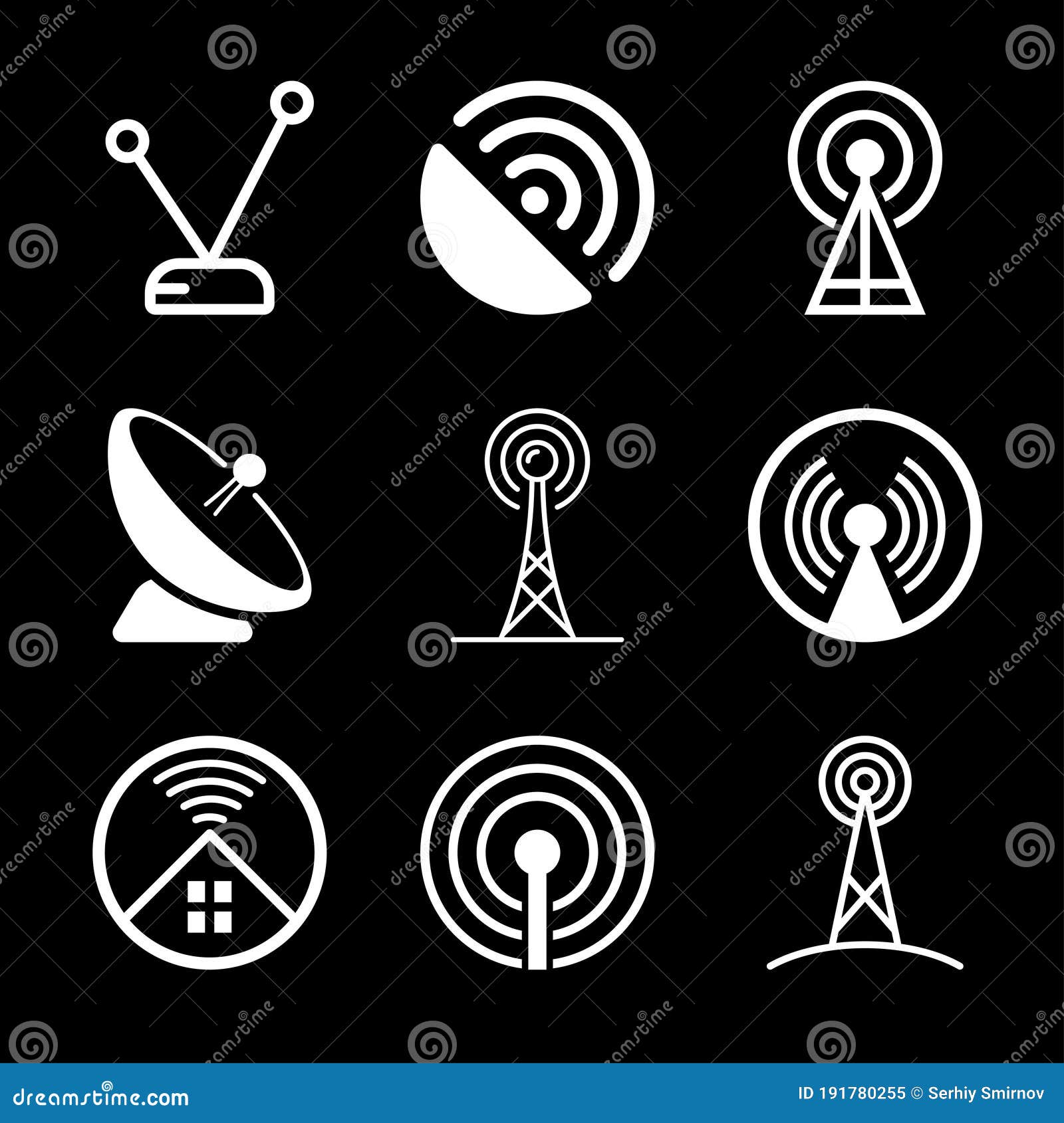 Radar Antenna Icon