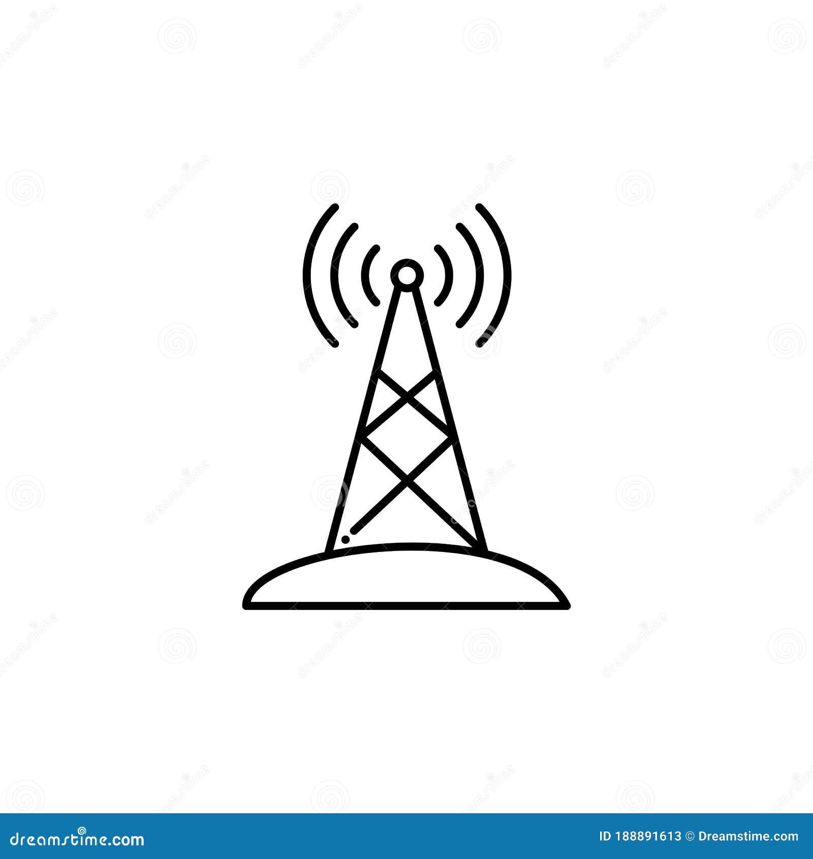 Antenna, Internet Technology Icon. Element of Internet Technology Icon ...