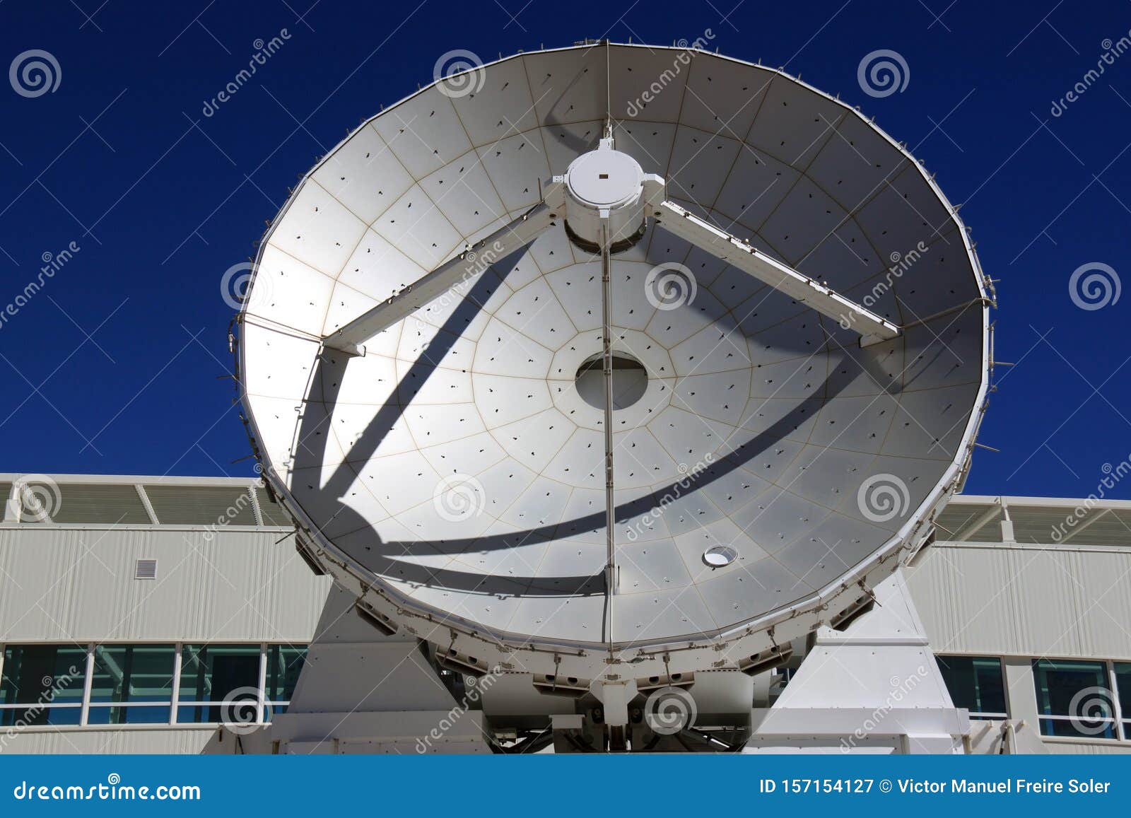 Antenna in maintenance stock image. Image of detection - 157154127