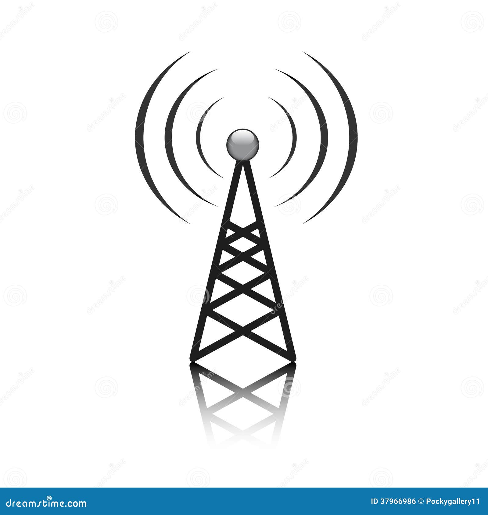 Power Mast Stock Image | CartoonDealer.com #12254947