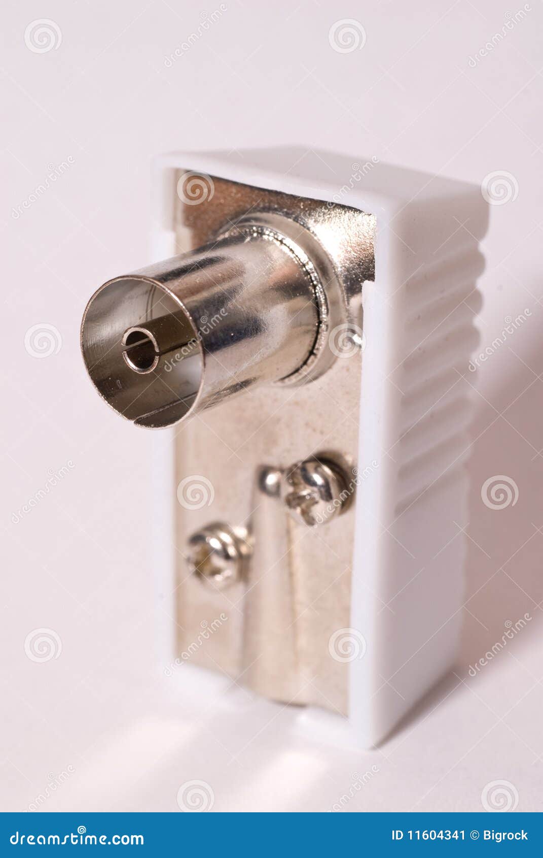 Antenna plug stock image. Image of cable, antenna, shiny - 11604341