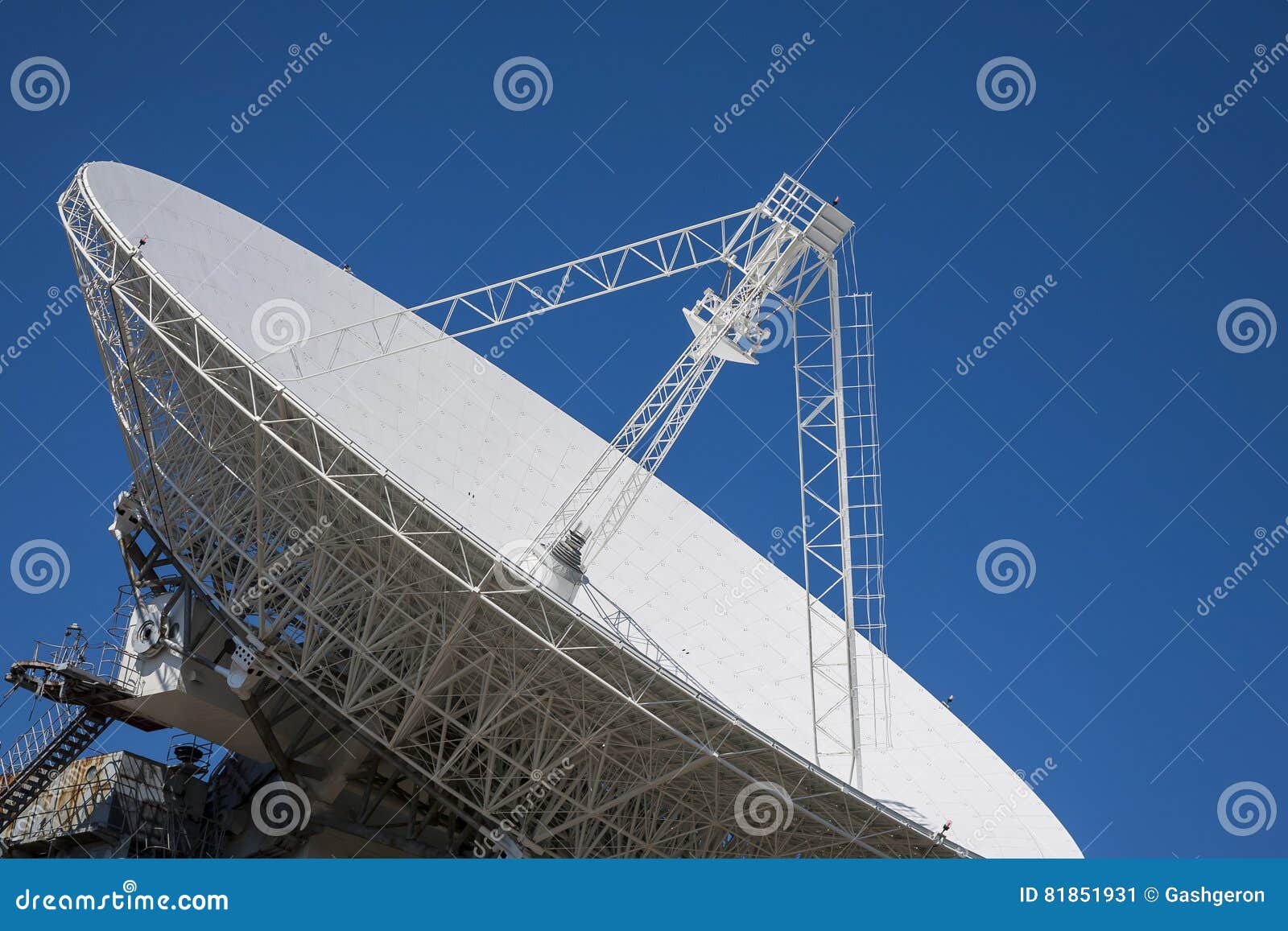 Antenna for Space Exploration. Stock Image - Image of navigation ...