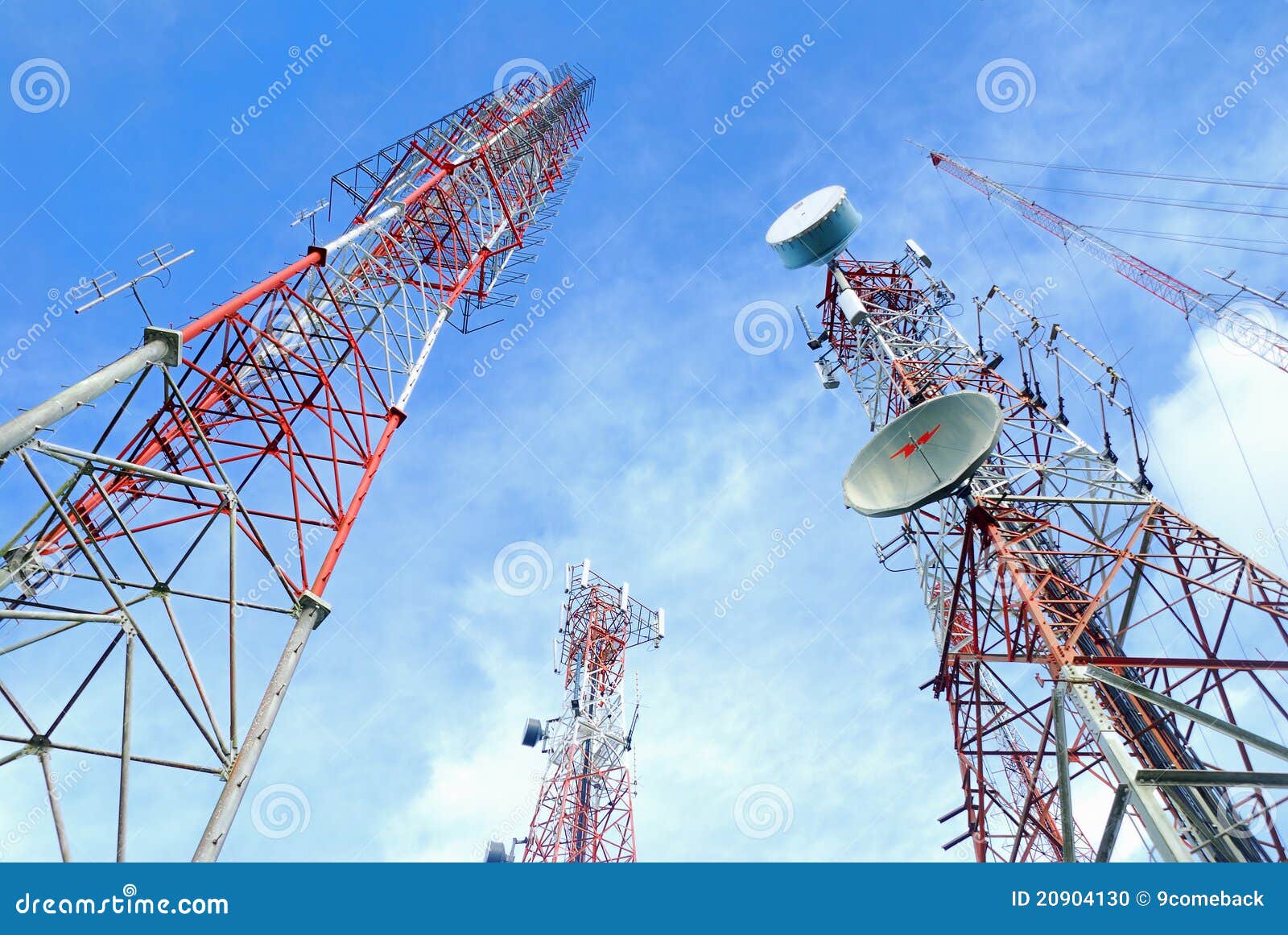 Antenna TV stock photo. Image of radio, station, broadcasting - 20904130