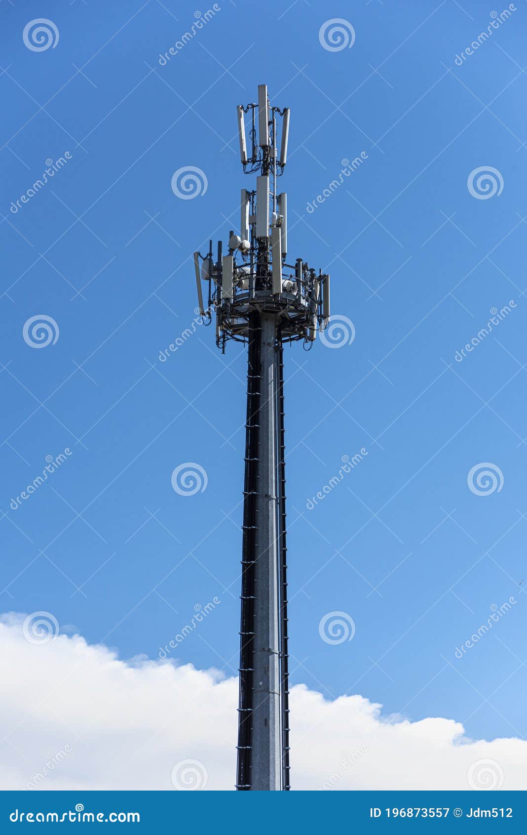 Antenna Used for Mobile Phones with Blue Sky Stock Image - Image of ...