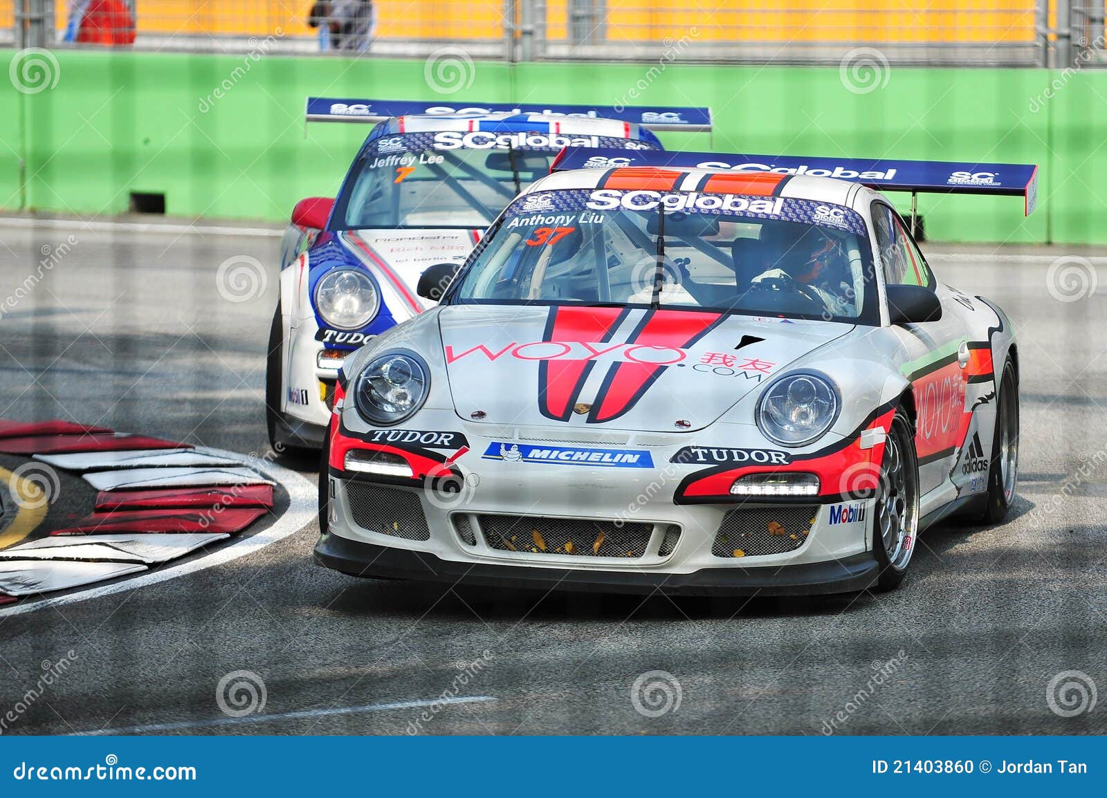 Anthony Liu Racing at Porsche Carrera Cup Asia Editorial Image - Image ...