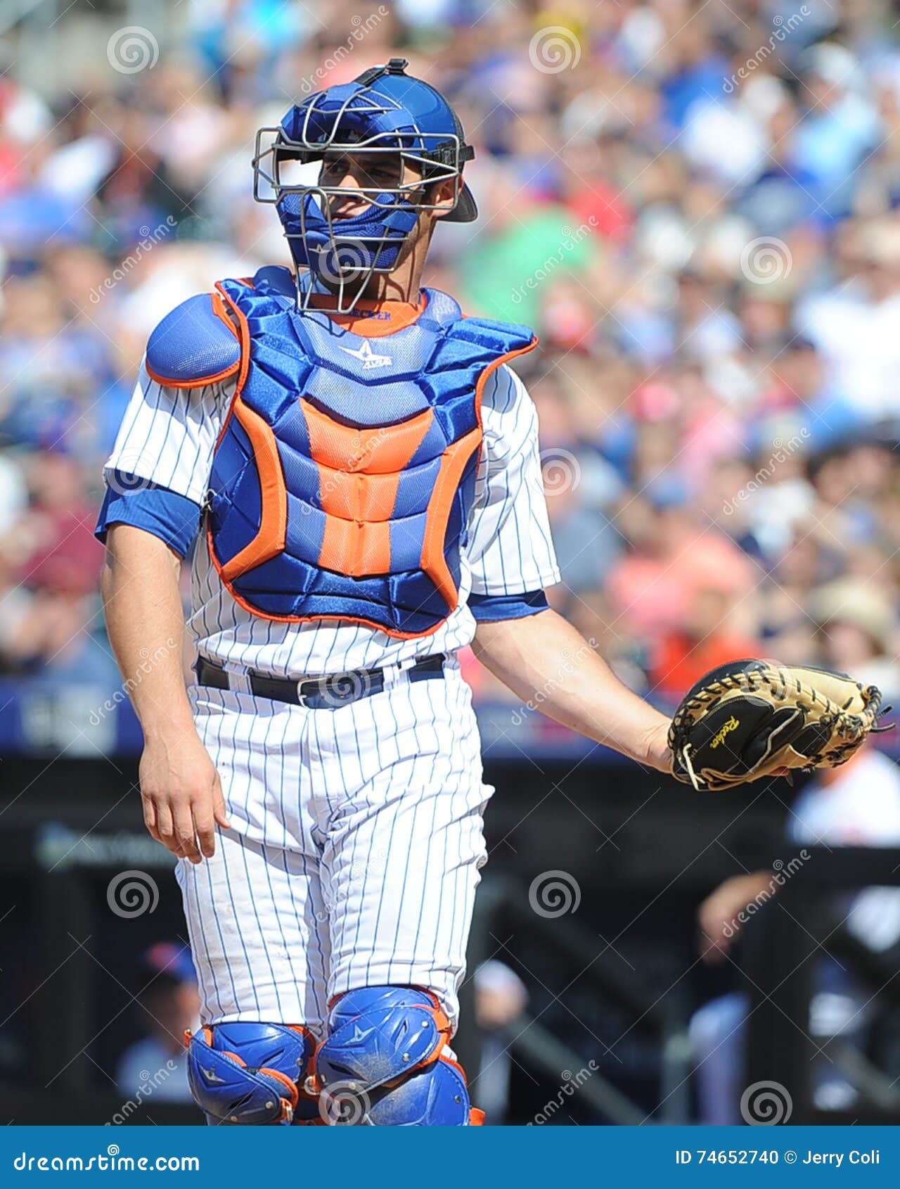 Anthony Recker editorial image. Image of york, catcher - 74652740