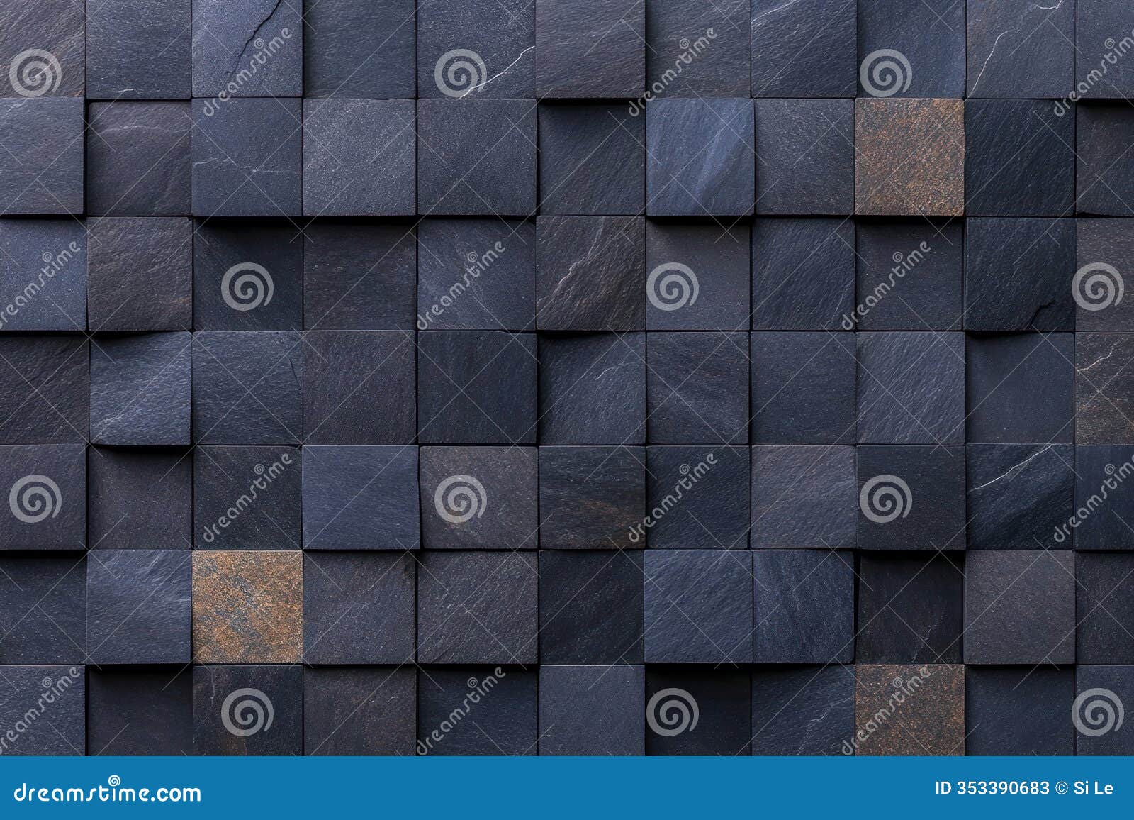 Anthracite Rustic Concrete Tile Texture for Terrace or Stone Wall ...