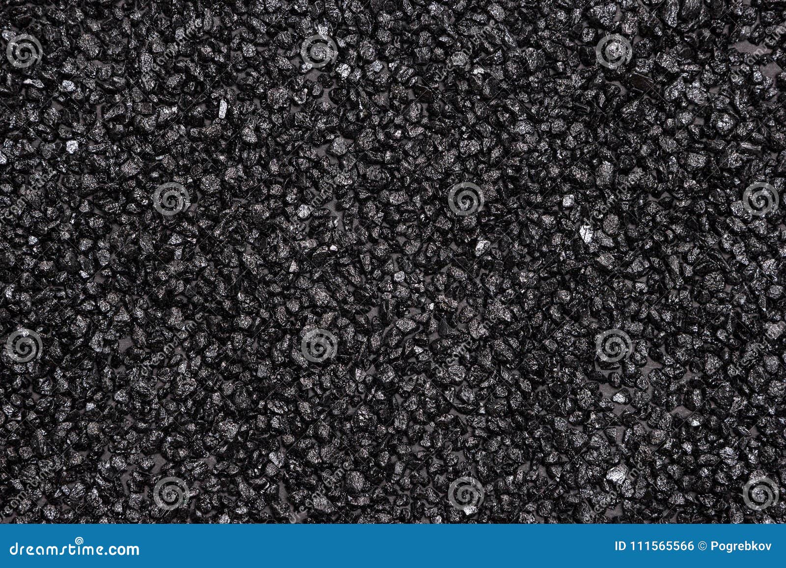 Anthracite Black Small Stones Texture Stock Photo - Image of background ...