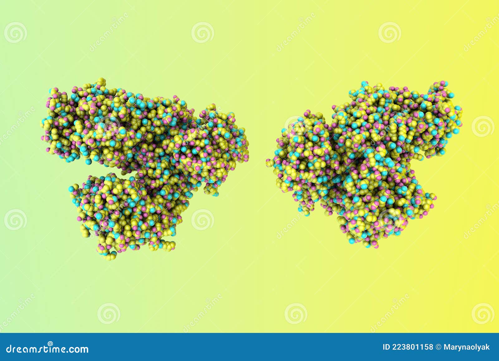 Anthrax Lethal Toxin Molecule Royalty-Free Cartoon | CartoonDealer.com ...