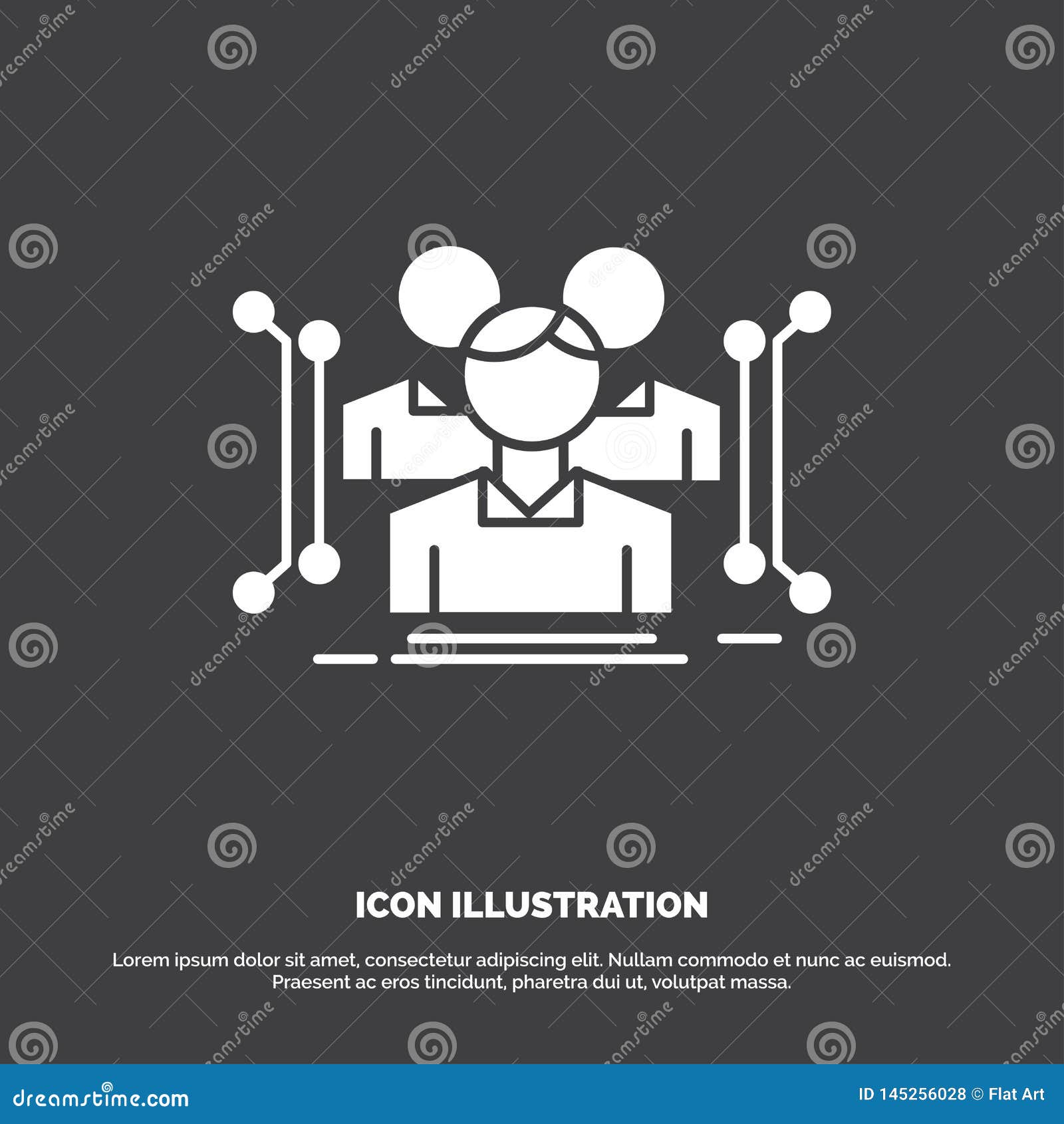 Anthropometry, Body, Data, Human, Public Icon. Glyph Vector Symbol for ...