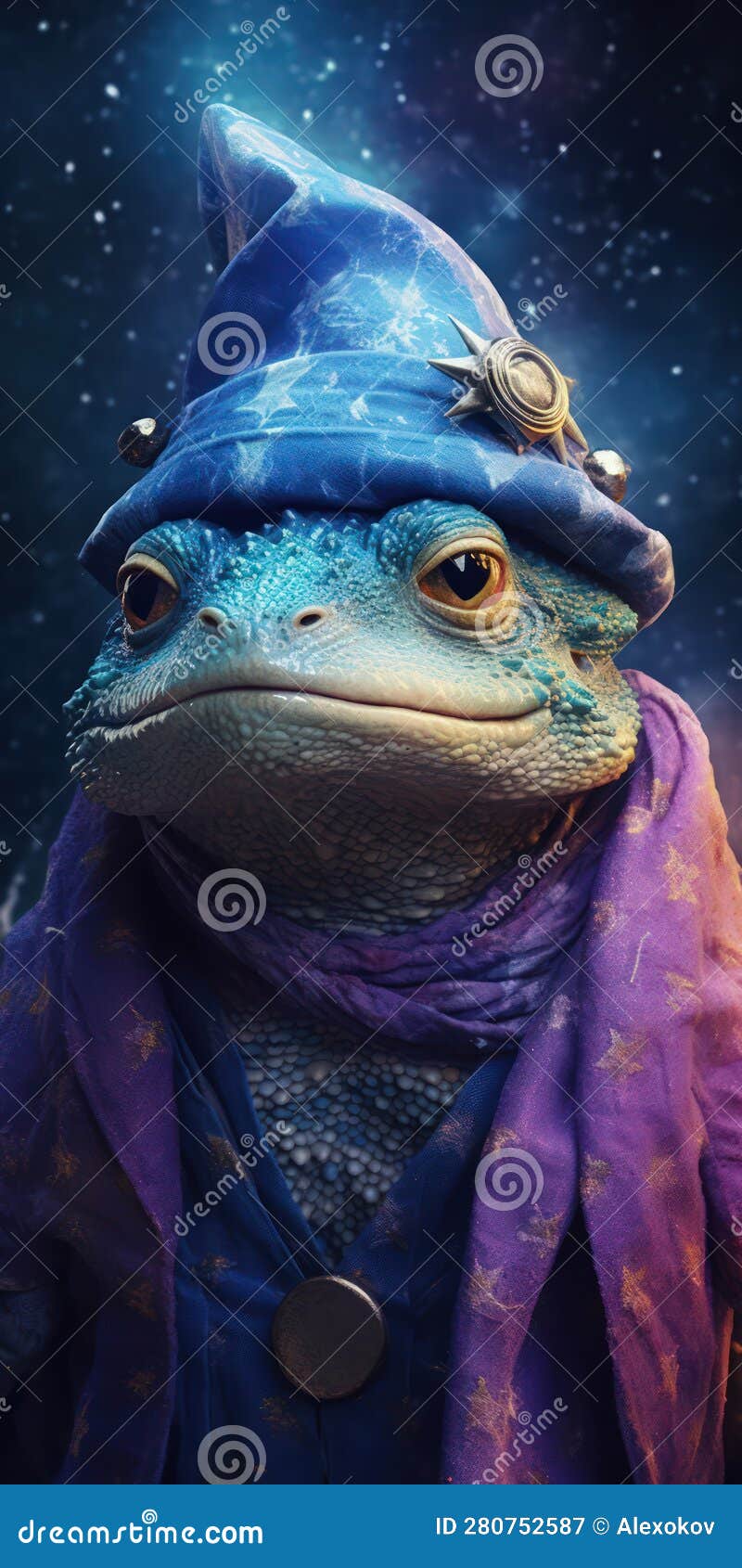 Anthropomorphic Lizard