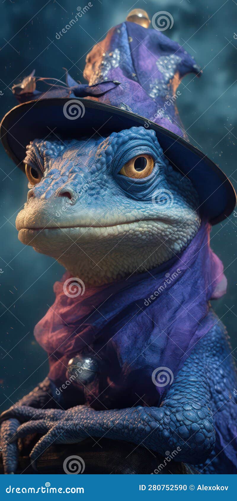 Anthropomorphic Lizard