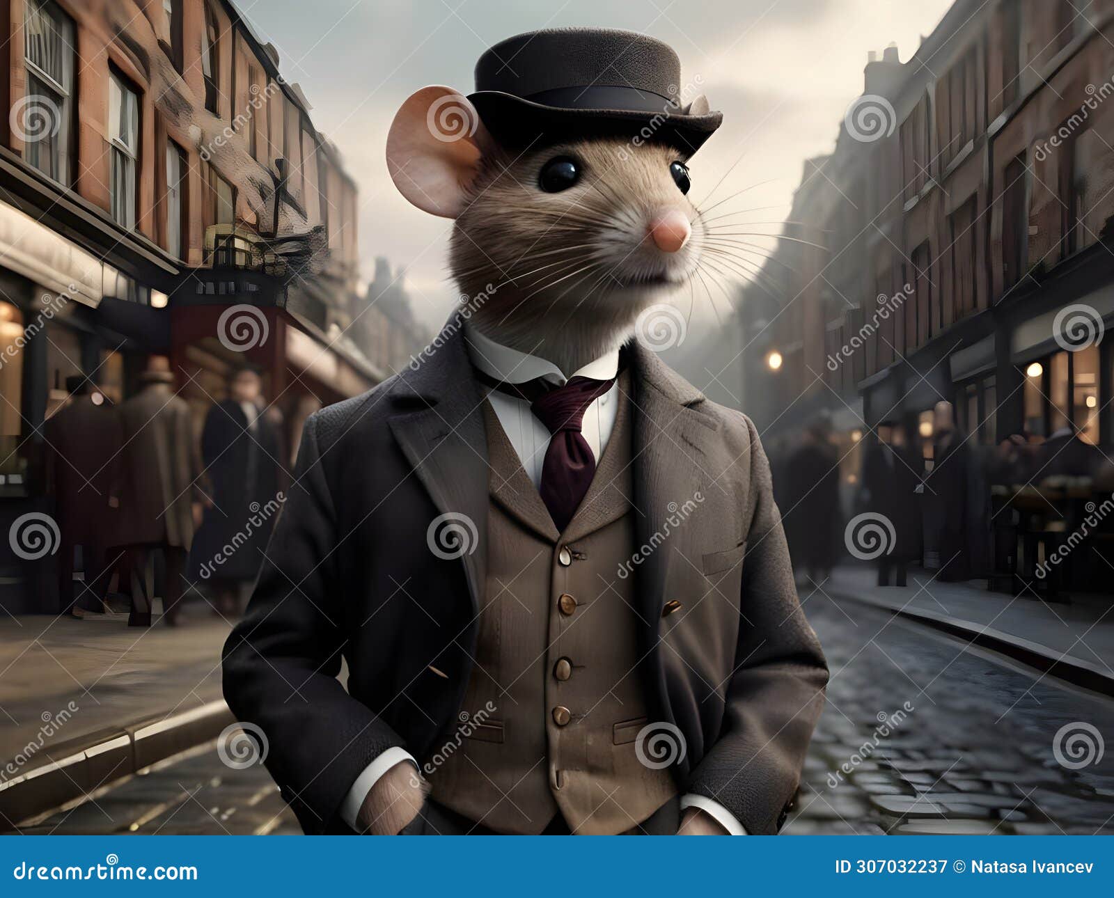 Anthropomorphic Mouse - the Look is a Interpretation of a Typical 1920s ...
