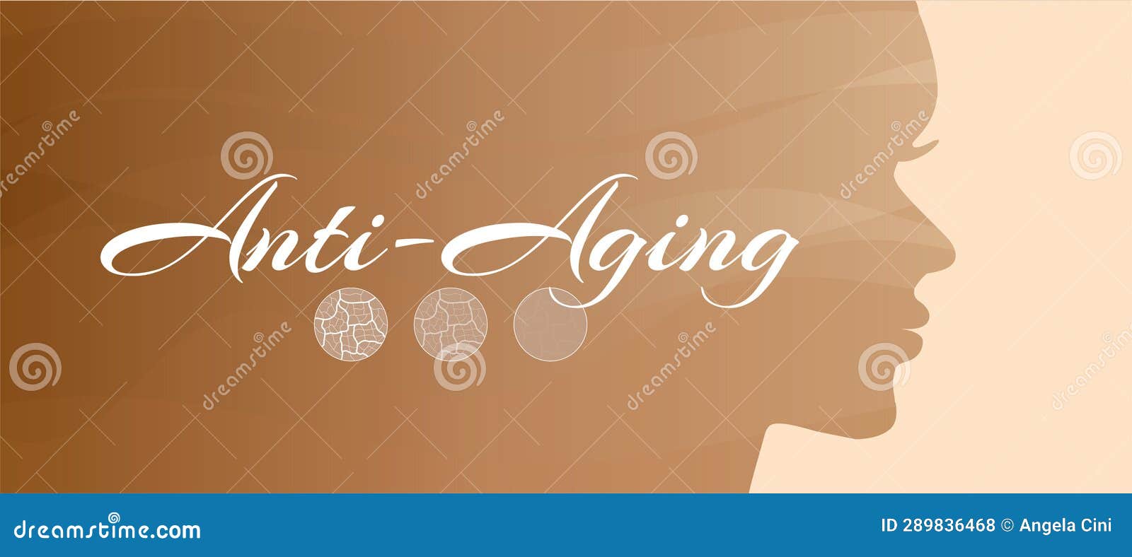 Anti-Aging Background Illustration Stock Vector - Illustration of ...